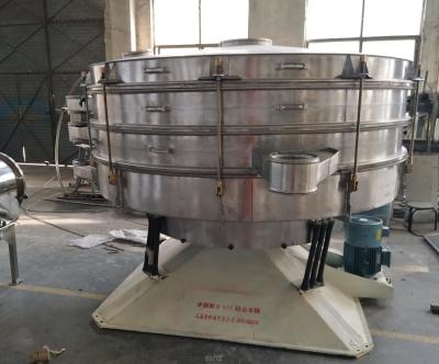 China High Frequency Round Multi Deck Rotary SS316 vibrating sieve for fruit juice filtration vibrating separator machine for sale