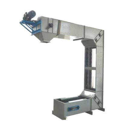 China C / Z Shape Ore Grain  Plate Vertical Chain Bucket Elevator Machine For Partical for sale