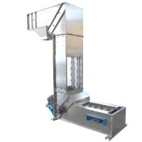 China two outlets z shape lifting conveyor for rubber granules for sale