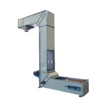 China two outlets z shape lifting conveyor for rubber granules for sale