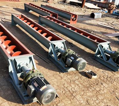 China High quality spring auger conveyor inclined screw convey for powder feeder for sale