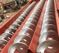 China High performance machine shaftless screw conveyor with screw blade for sale