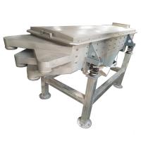 China Good Quality  single layer linear vibrating screen multi-layer grading machine for sale