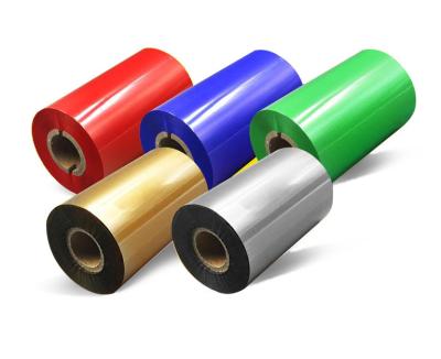 China Big coding foil factory offer hot stamping foil used on pvc pp material for date printing for sale