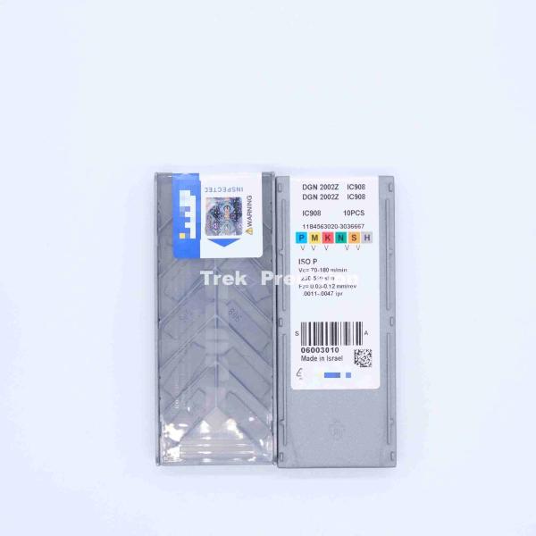 Quality DGN2202Z IC908 Iscar Cutting Insert High Performance Grooving & Carbide Parting Tool for sale
