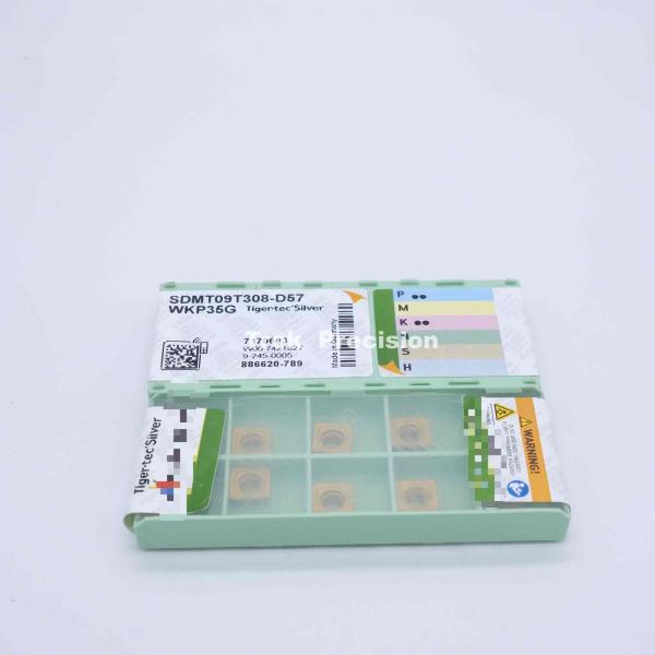Quality Walter SDMT09T308‑D57 WKP35G Tungsten Carbide Indexable Face Milling Insert For for sale