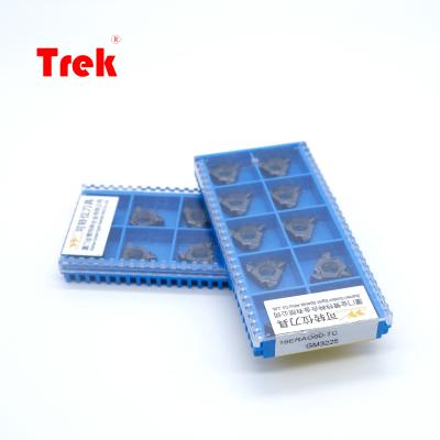 China PVD Coated Carbide Insert 16ERAG60 TC GM3225 GESAC Multi-Pitch 60° AG60 ISO External Thread Insert for CNC Turning Carbide inserts Cutting tools
CNC tools for sale
