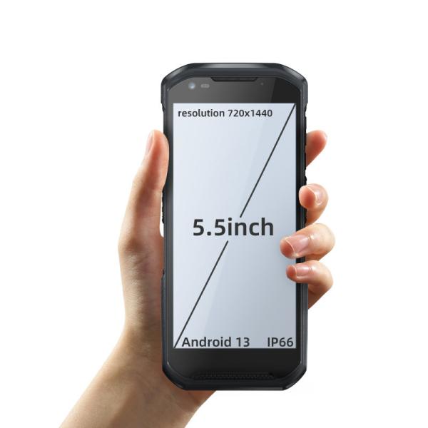 Quality 6GB Ram Industrial Pda Android Customized Handheld Rugged Computer 5.5 Inch for sale