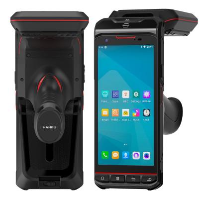 China Portatif Warehouse RFID Reader 865MHz - 868MHz Android Barcode Scanner -20C To 55C for sale