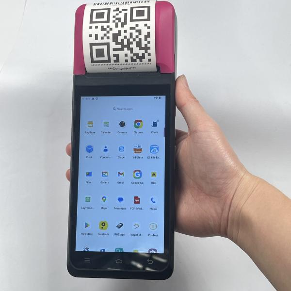 Quality 3GB 16GB Android Point Of Sale Terminal 5.5 Inch POS Handheld Device For for sale
