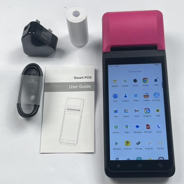 Quality Handheld Mobile POS Android 12 Receipt Machine Portable 70mm/s With Speaker Support for sale