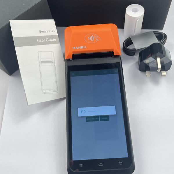 Quality 4G / WiFi / Bluetooth Contactless POS Machine Mobile Touch Screen POS Terminal for sale