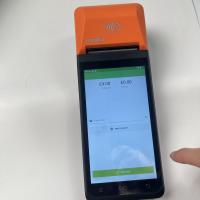 China 5.5 Inch Android POS Handheld Terminal 4G WiFi Bluetooth 58mm Thermal Printer NFC for sale