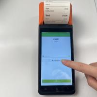 China Hanbu HB-P55 Mobile POS 5.5 Inch Touch Screen GPS Android 12 70mm/s Printer for sale
