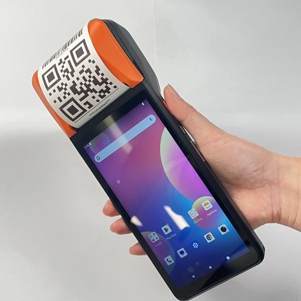 Quality Android 14 Payment POS WiFi Mobile Point Of Sale System Customized With 3.8V for sale