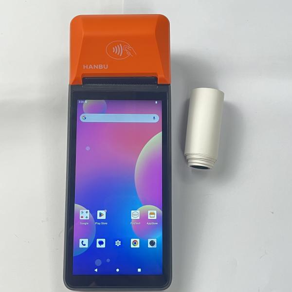 Quality Android 14 Payment POS WiFi Mobile Point Of Sale System Customized With 3.8V for sale
