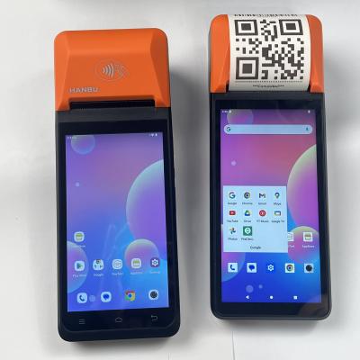 중국 58mm 열 프린터 휴대용 안드로이드 POS GMS 지원 Wifi POS 터미널 모바일 판매용