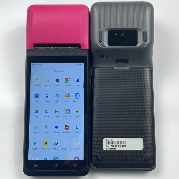 Quality 3GB RAM 16GB ROM Payment Terminal Android 14 Mobile POS Device T606 TMS Support for sale