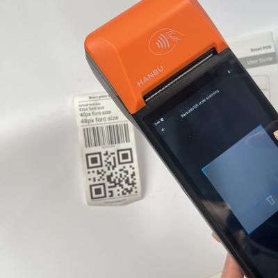 China Restaurant betaalterminal aangepast handheld POS machine Android 12 Met Dual Sim Card Slot Te koop
