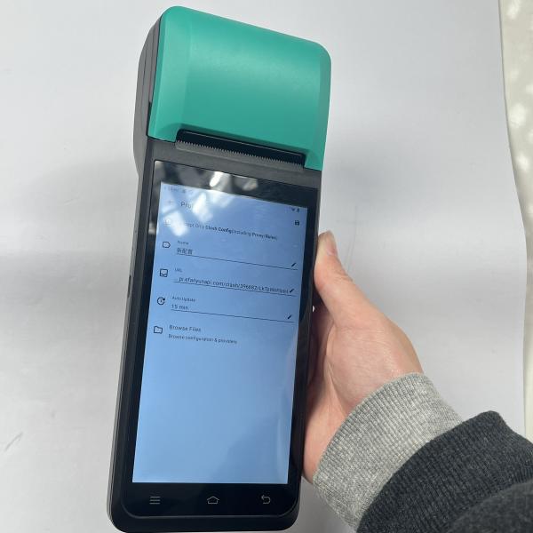 Quality Touch Screen Mobile POS 400g Portable Point Of Sale System for sale