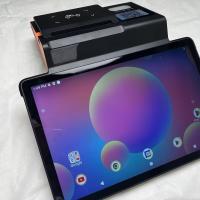 China Android 13 Handheld POS Terminal 11 Inch NFC Reader 80mm Printer 6400mAh Battery for sale