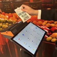 Quality Wireless Tablet POS 11 Inch Menu Ordering System Customized With 80mm Printer for sale