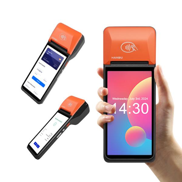 Quality 3GB Ram 16GB Rom POS Smart Terminal 8 Inch GPS POS Machine With 58 Thermal Printer for sale
