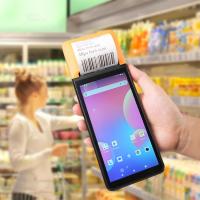 China Handheld POS Android 14 Octa-core 2.0 GHz 64GB Storage 6400mAh Battery for Lottery for sale