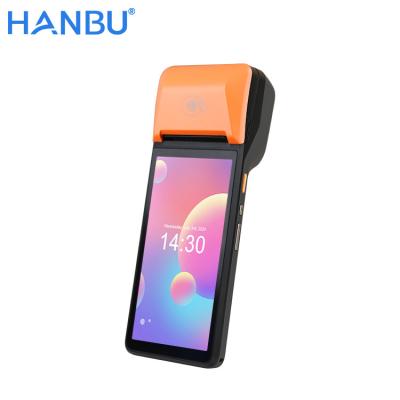 China 58mm Terminal Receipt Printer 64GB Mobile POS System With Printer And 5MP Rear Camera for sale