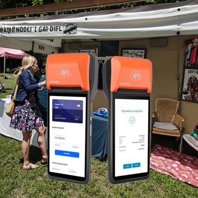 China 6 Inch Smart POS Voice Call Supported Android POS Billing Machine Customized for sale