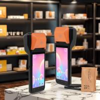 China 8 Inch Android POS Terminal Dual Camera Barcode Scanner 3GB RAM 32GB ROM 6400mAh for sale