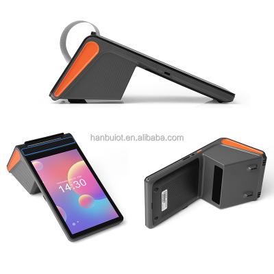 중국 한부 휴대용 POS 터미널 8인치 안드로이드 12 4GB RAM 64GB SSD 판매용