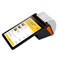 China Hanbu 8 Inch Android 12 Dual Screen POS System with 2D Barcode Scanner 3GB RAM 16GB Flash for sale