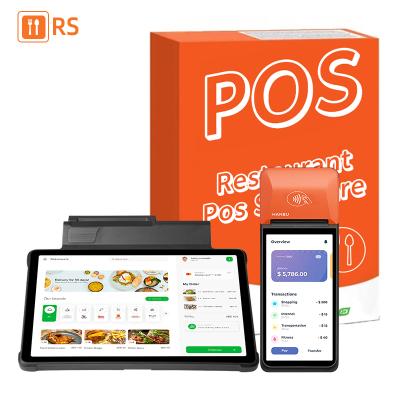 China Terminal POS portátil Android 12 Hanbu de 8 polegadas com impressora de 40 mm à venda