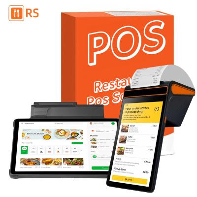 China Terminal POS portátil Android 12 Hanbu de 8 polegadas com impressora de 40 mm à venda