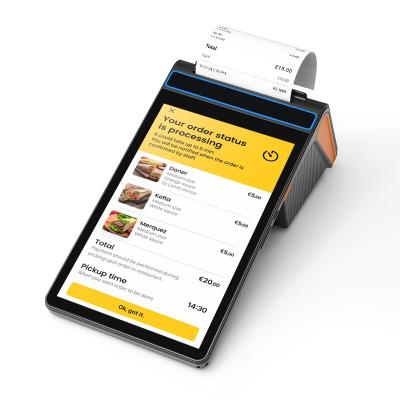 중국 안드로이드 12 POS 터미널 8인치 3GB RAM 16GB ROM 판매용