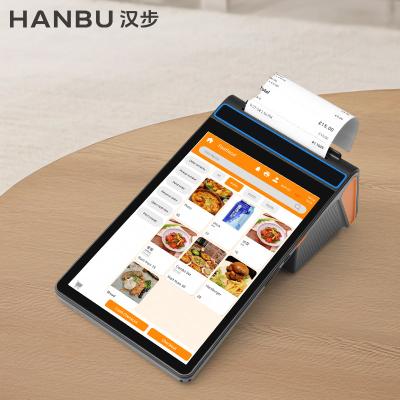 中国 Hanbu 8インチAndroid POSターミナル、58mmプリンター、6400mAhバッテリー搭載 販売のため