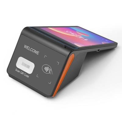 中国 ハンブ 8インチ アンドロイド POS 端末 6400mAh バッテリーと 2D バーコード スキャナー 販売のため
