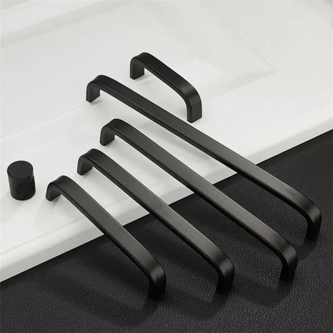 Factory Price Customization Bedroom Door Lever Handle for Wooden Door Stainless Steel 304 Modern Interior Door Handles Manija De Puerta Black Gold Door Handle