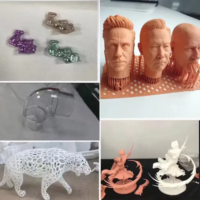 High Precision 3D Printing Service Custom Plastic ABS Resin 3D Printing Model SLA Craft Handmade Parts Rapid Prototype Service