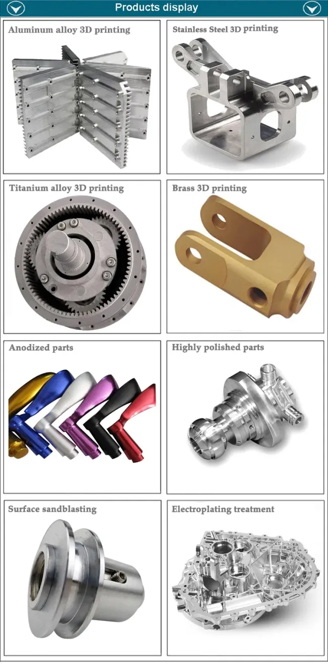 Metal 3D Printer Stainless S136, Aluminum Alsi10mg Customized Metal Part for Concept Models, Rapid Prototyping, Direct Digital Manufacturing