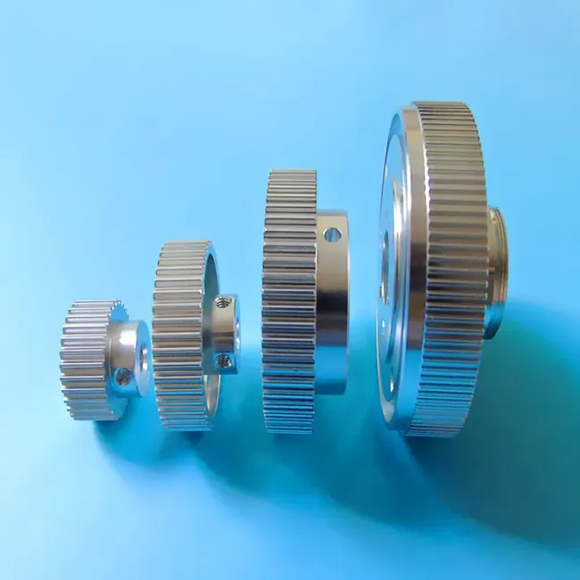 CNC Machining Stainless Steel Black Metal Twisted Metal Gear Sold 5 Shafts