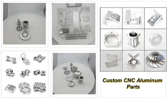 CNC machined robot parts example 1