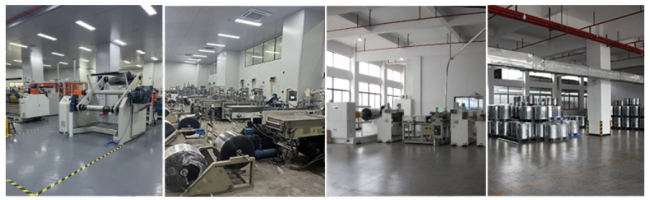 Factory production of PET sauce cups