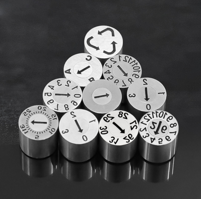 Custom Plastic Injection Mold Date Stamp Set