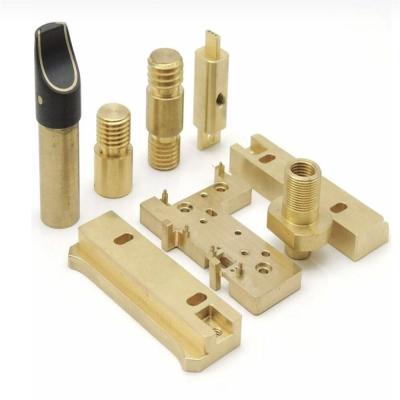 China Brass Parts 5 axis Machining CNC Machined Component for sale