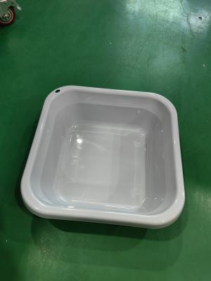 Cina Al dettaglio Logo personalizzato Lavatorio per uso domestico Vasca da bagno multiuso Prodotti da bagno rotondo Vasca da lavaggio in plastica in vendita