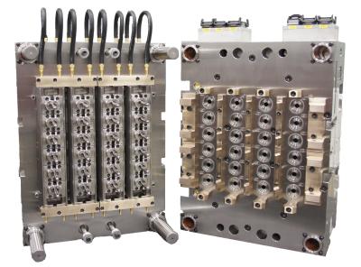 China Rotary PET Preform Injection Mold Precise Muticavity Injection Mould Tool for sale