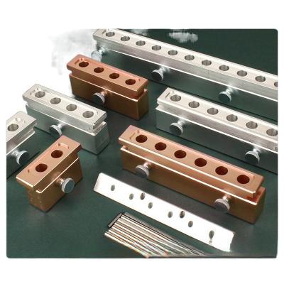 Cina 12.1mm Argento Rosa Oro 12 cavità Aluminico Labbra Balsamo Rostre di Riempimento Stampo Stampo di alluminio in vendita