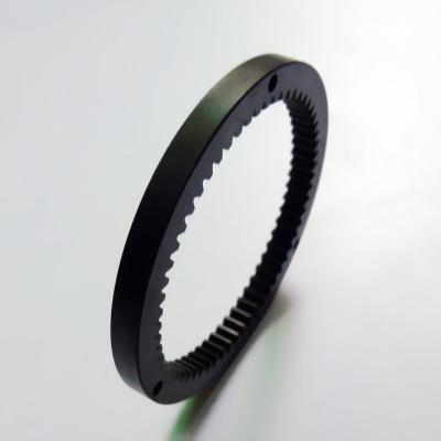 Cina Macchinari industriali CNC in acciaio inossidabile Metal nero ingranaggi metallici contorti con 5 alberi per applicazioni pesanti in vendita